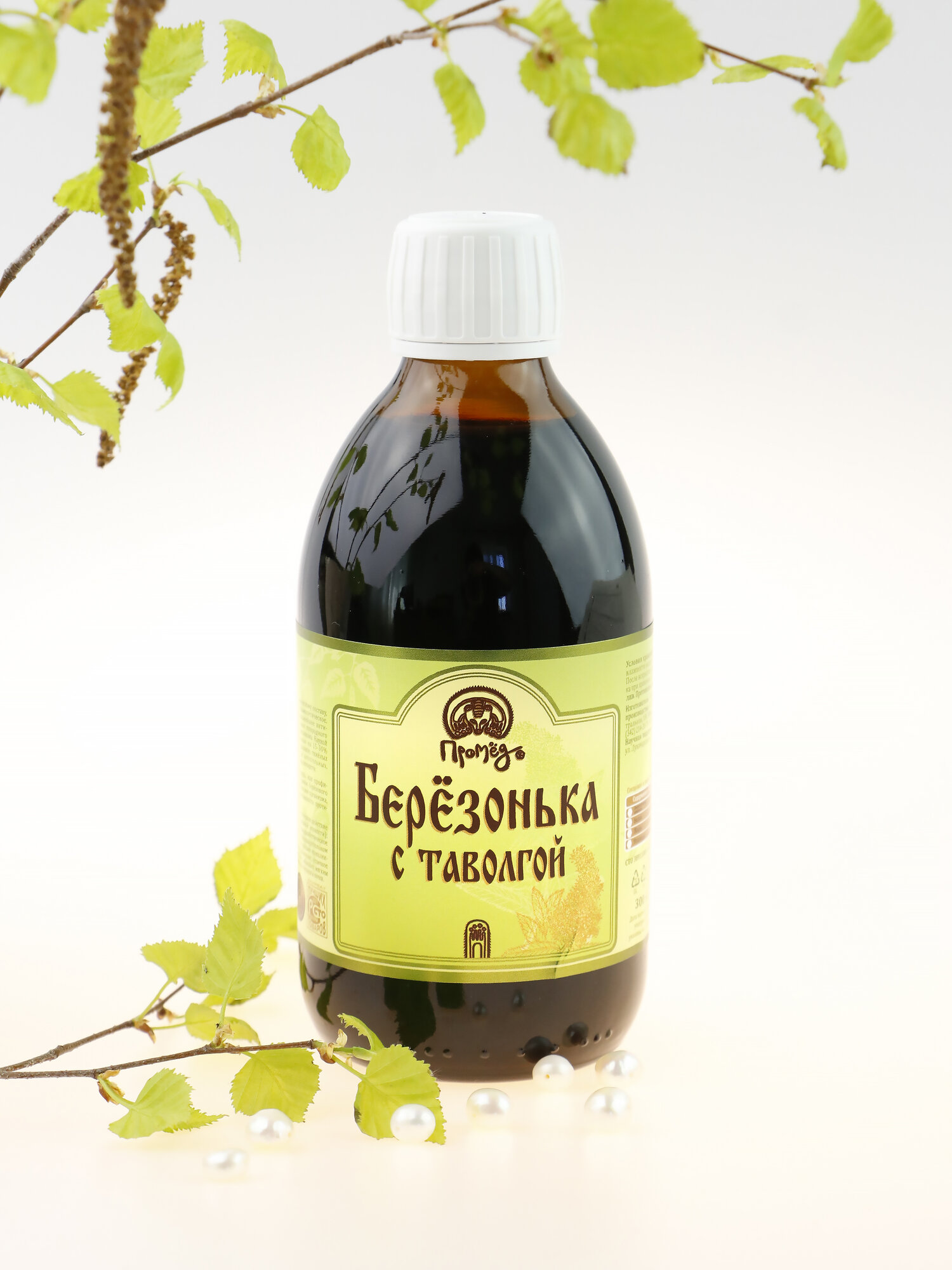 Водный настой чаги "Берёзонька с таволгой", экстракт, 300 мл