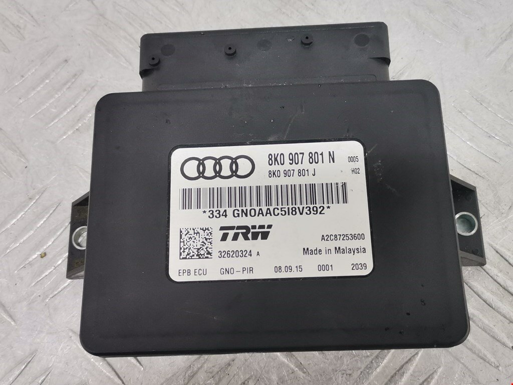 Блок управления стояночного тормоза (электроручник) Audi A5 8T 8K0907801N арт. 1680633