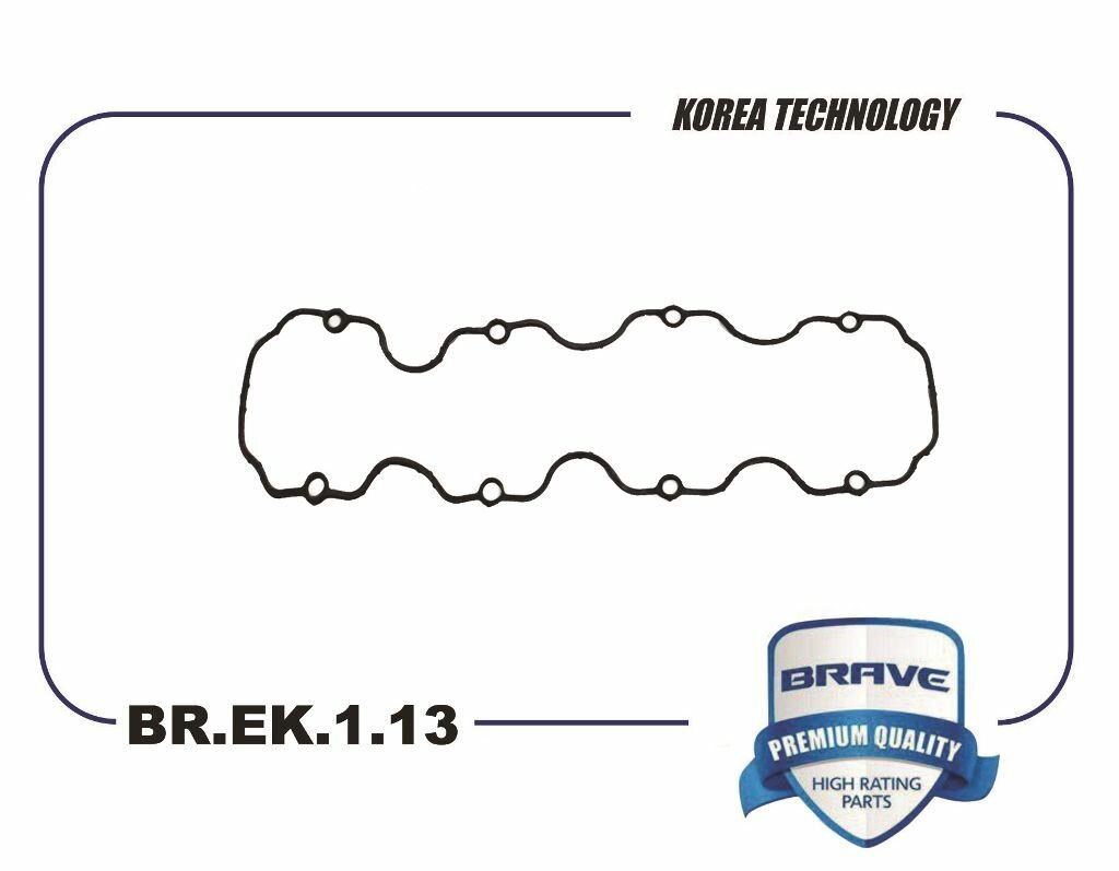 Прокладка клапанной крышки 96181318 BR. EK.1.13 Nexia, Lanos 1.5 8кл, Brave, BREK113