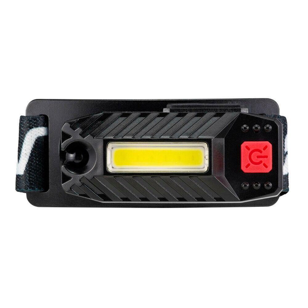 Фонарь налобный Rev светодиодный 1 LED 3 Вт аккумуляторный Li-Ion 100 мАч пластик 29090 2