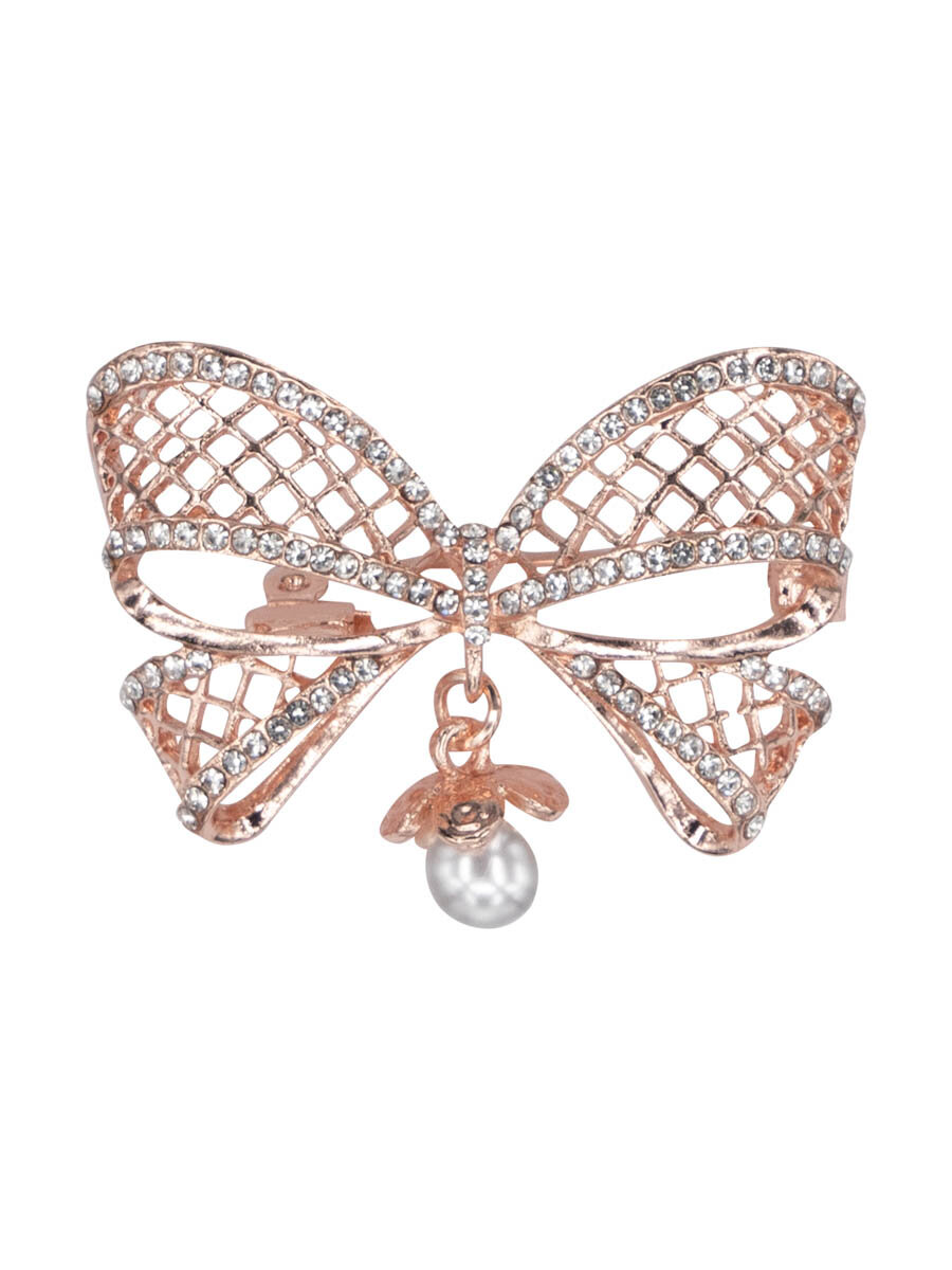 Брошь, стразы