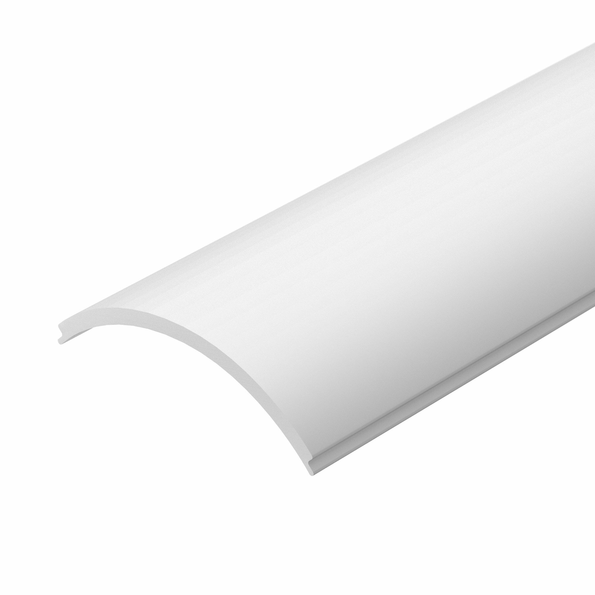 Экран для профиля для светодиодной ленты Arlight Экран SL-KANT-H30-3000 ROUND OPAL (Arlight, Пластик), 3м