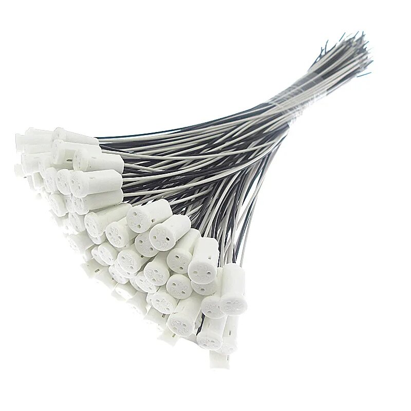 G4 светодиодный патрон для лампы QINGYING 20-100 шт. Black x 100 Pieces, 10cm