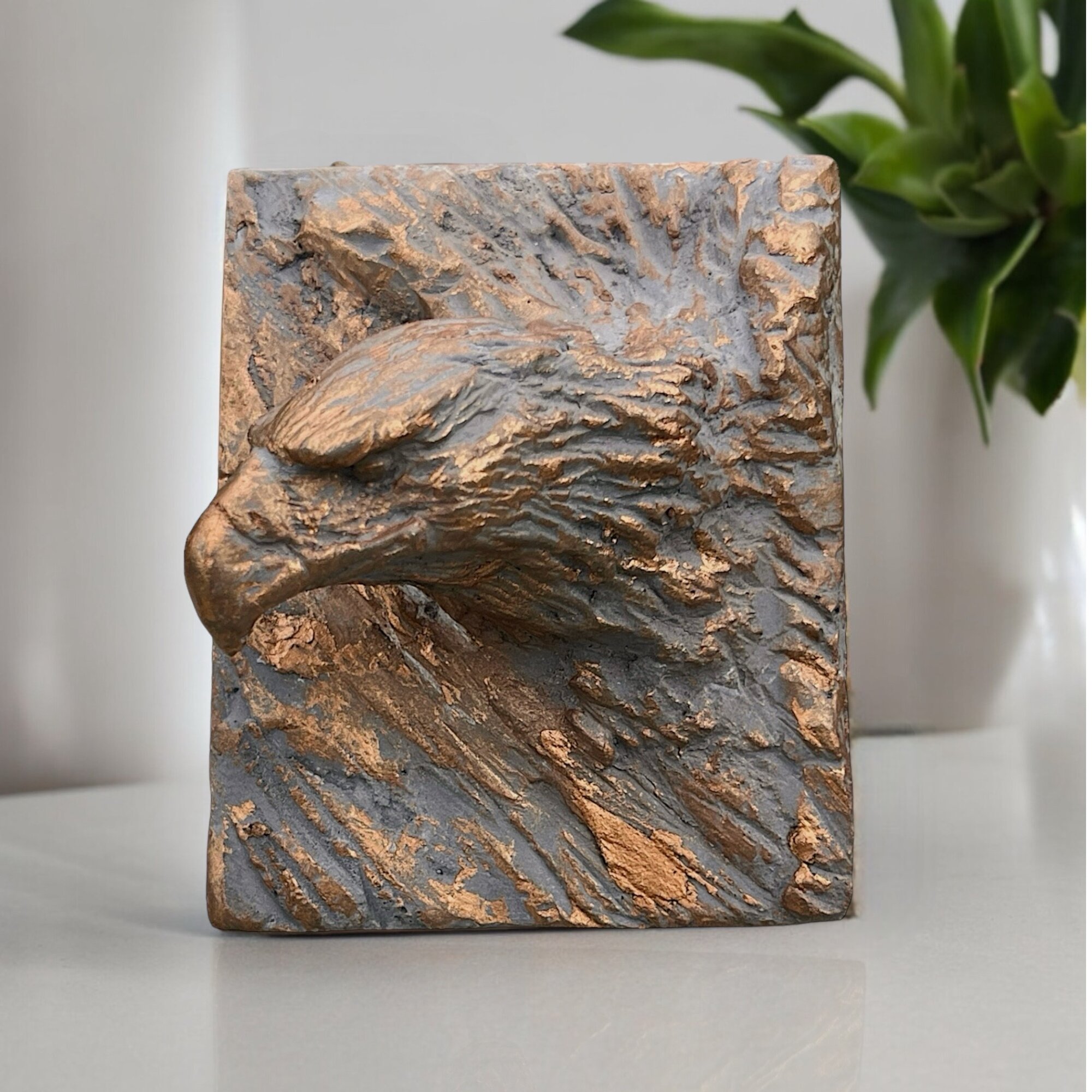 Статуэтка "Беркут" ручная авторская работа 7 см, голова беркута / орел