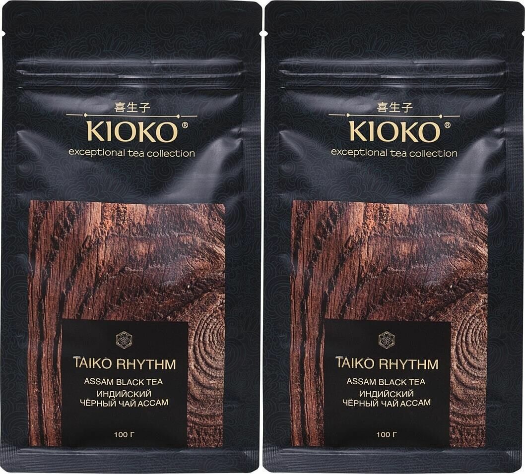 Kioko Чай черный Taiko Rhythm, индийский, 100 г, 2 уп