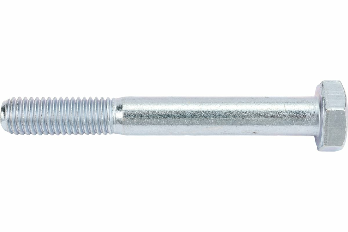Европартнер болт DIN 931 ШГ с неполной резьбой Zn 10x80, сталь длина 80 мм, 2 шт