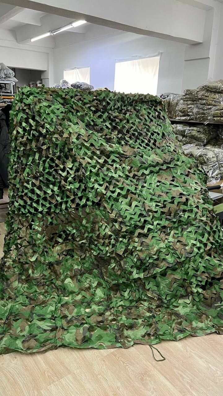 Камуфляжная маскировочная сетка 3х5