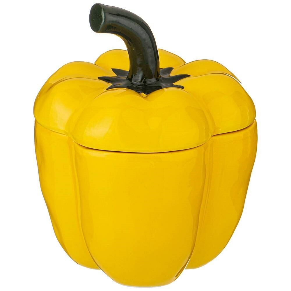 Блюдо для запекания с крышкой "Перец" 730 мл 14*13*17 см коллекция "il raccolto"