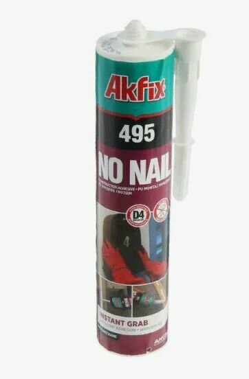 Akfix 495 ПУ Жидкий гвоздь, 290 мл. Бежевый