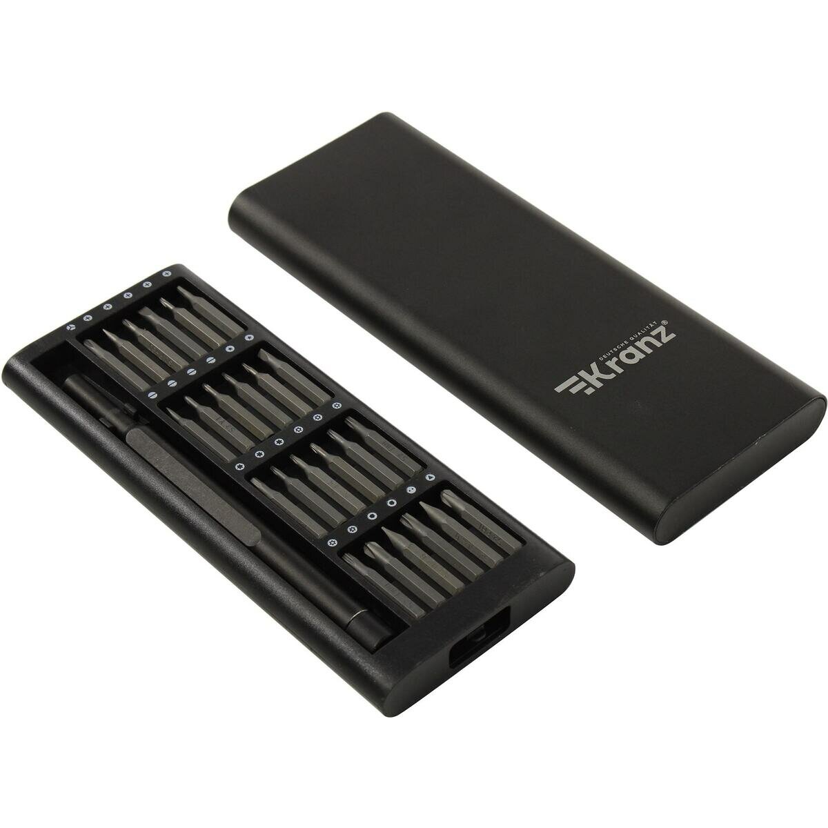 Kranz KR-12-4753 Отвёртка с набором бит для точных работ (25 предметов)