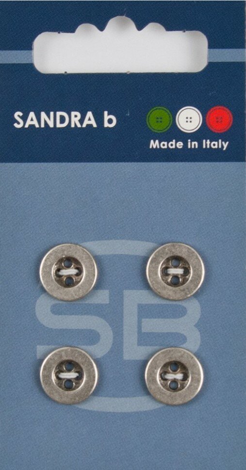 #CARD193 Пуговицы Sandra 4 шт