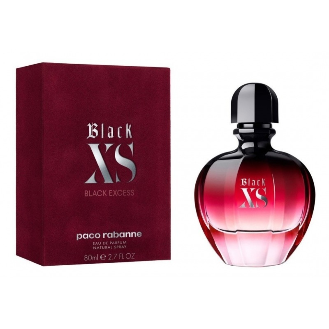 Парфюмерная вода Paco Rabanne Black Xs Pour Elle женская 80 мл