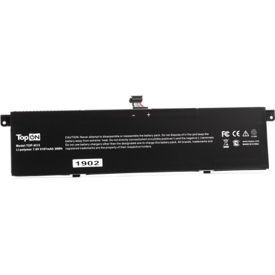Аккумулятор Topon TOP-XI13 для ноутбука Xiaomi Mi Air 13.3 7.6V 5107mAh PN: R13B02W