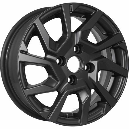 Колесный литой диск KDW KD1420(КС1090-00) R14x5.5 4x98 ET35 CB58.5 Matt_Black_Painted