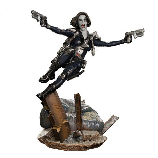 Коллекционная фигурка Iron studios 1/10 X-men - Domino (Айрон Студиос Люди Икс - Домино, 18 см)