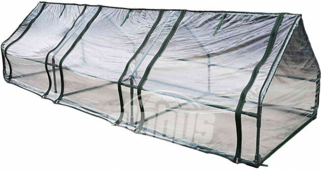 Теплица-парник 3 секции 272х92х92 см, дуги сталь, антикоррозийное покрытие