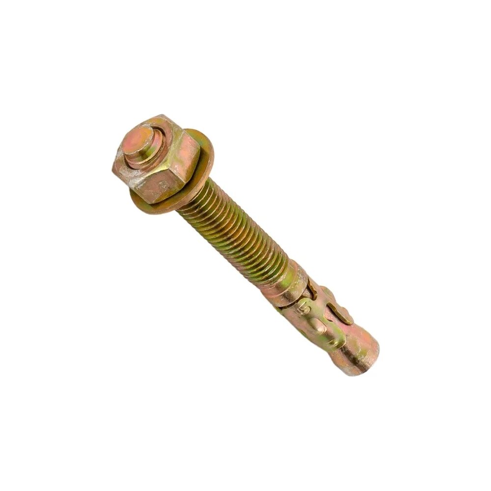 Клиновой анкер креп-комп желтый цинк, 24x260, 5 шт. ак24260