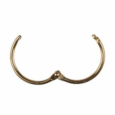 Набор разъемных колец d 30 mm 20 шт. под золото