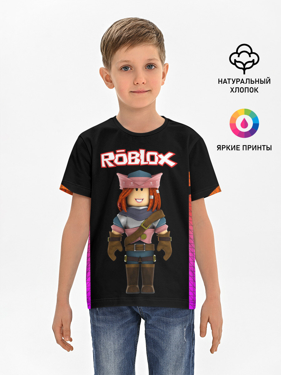 Футболка хлопковая детская ROBLOX | РОБЛОКС (Z)