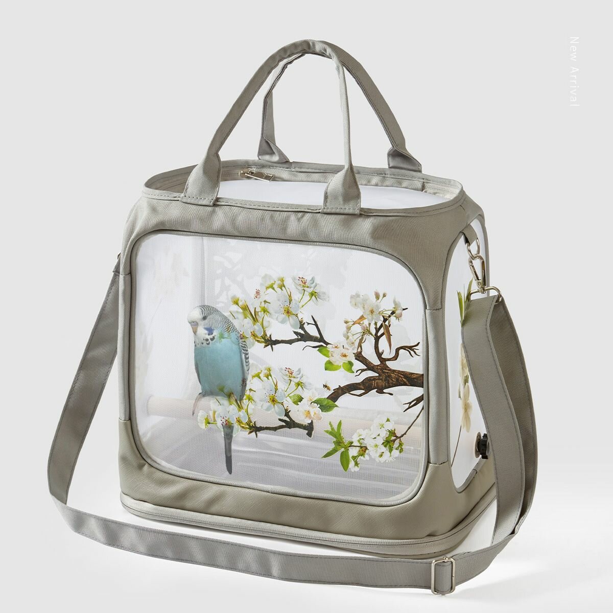 Прозрачный чехол для переноски попугаев для маленьких птиц