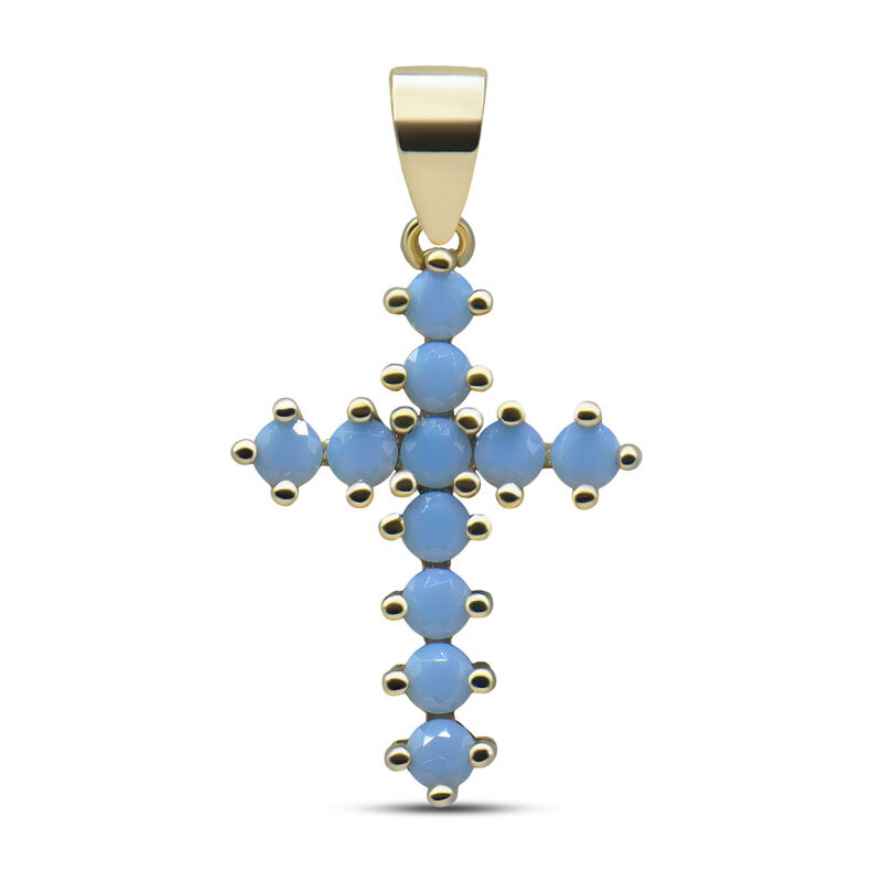 Подвеска, серебро, 925 проба, фианит