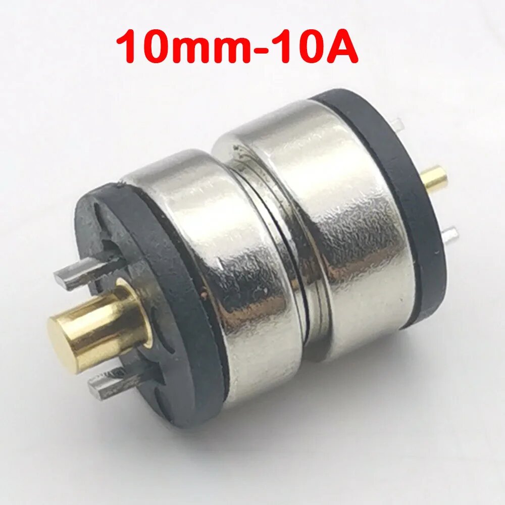 Магнитный разъем Pogo Pin HBXINTAO 1-5 контактов 10mm-10A