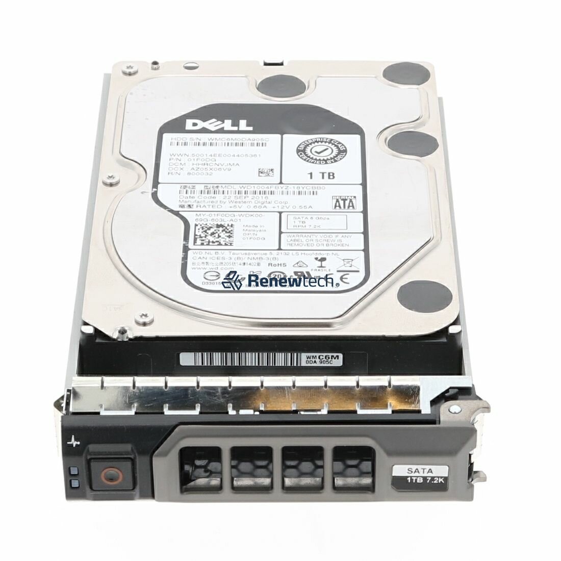 Жёсткий диск 8JYXK, Dell, 1 ТБ, 3.5", SATA, F238F
