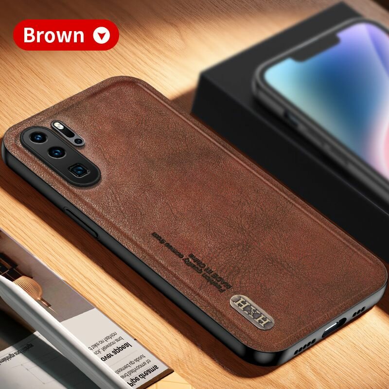 Матовый чехол для Huawei P30 Pro / Хуавей П30 Про, противоударный, магнитный