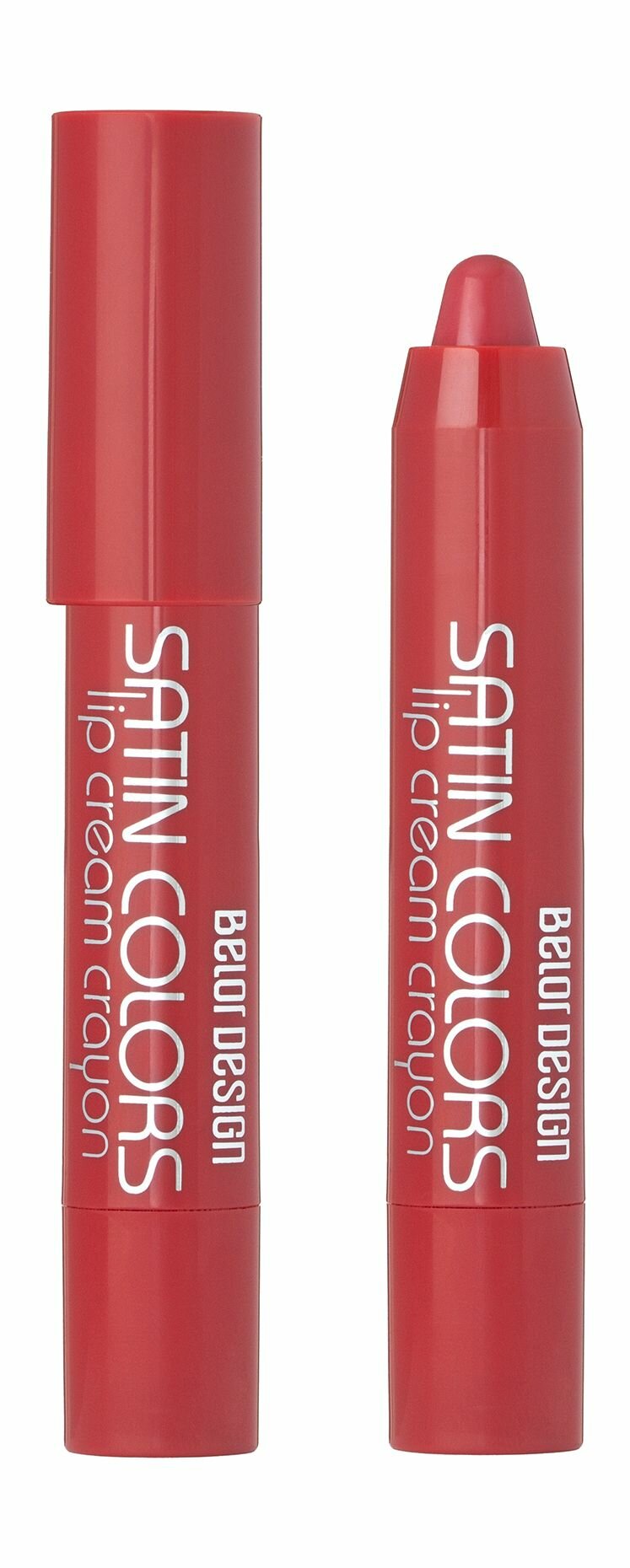 BELOR DESIGN Помада-карандаш SATIN COLORS, 2,3 гр, 2 Лиловый