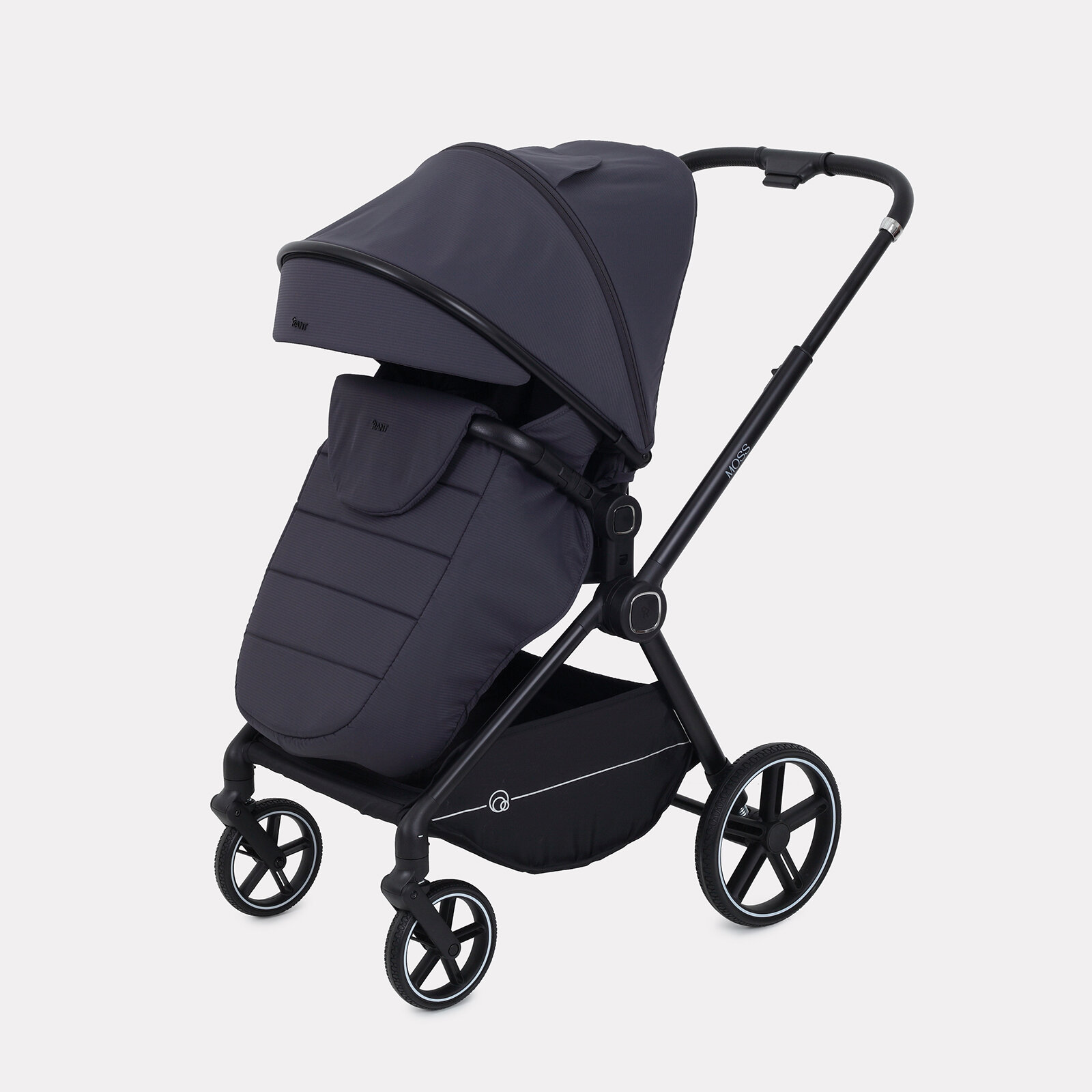 Прогулочная коляска RANT Moss RA323, всесезон, серая (graphite)