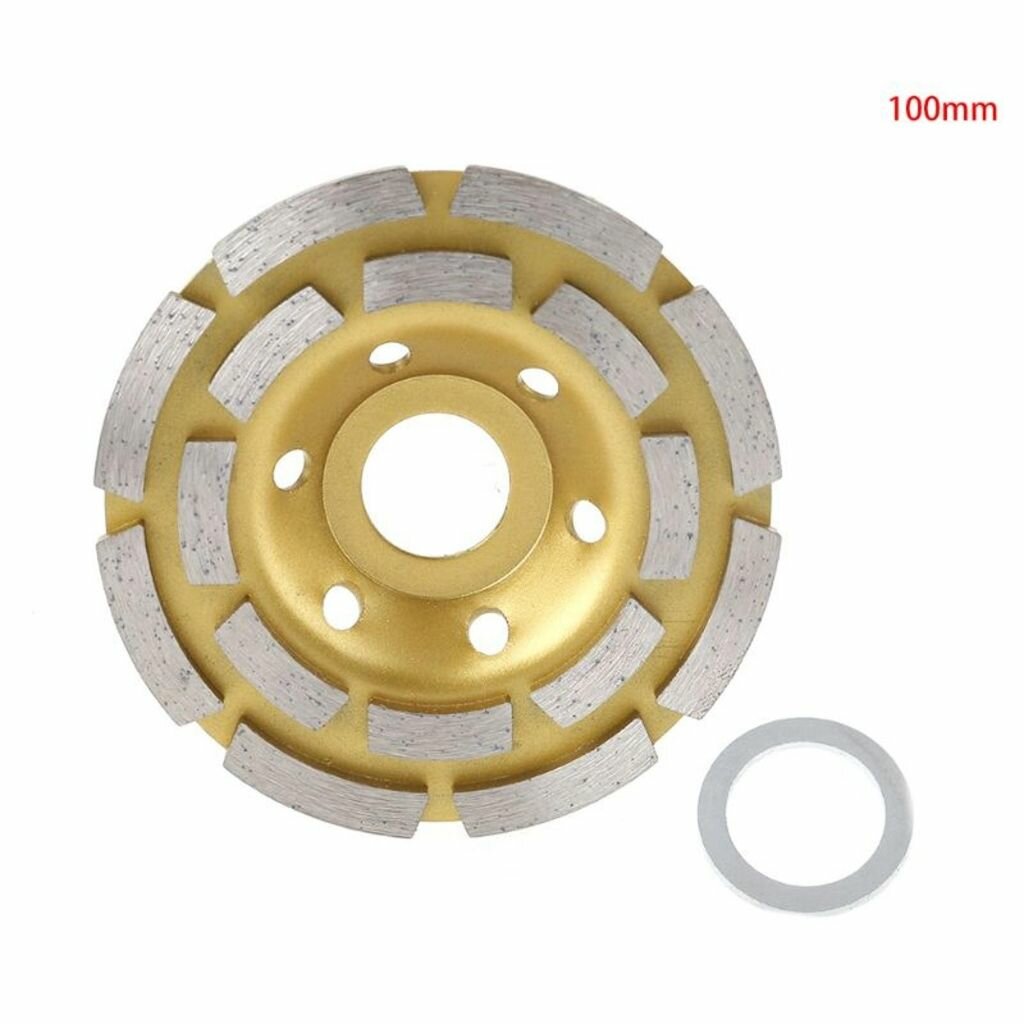 Двухрядный шлифовальный круг для тяжелых условий эксплуатации, сегментный бетонный диск шлифования