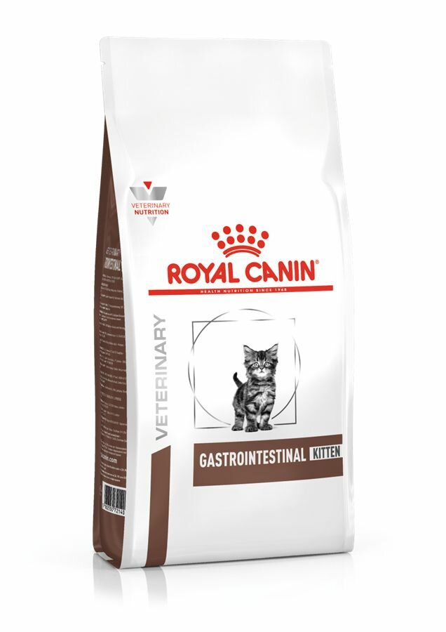 Royal Canin Gastrointestinal Kitten сухой диетический корм для котят от 2 до 10 месяцев, при нарушениях пищеварения - 2 кг
