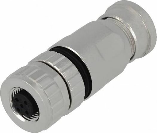 Коннектор CONEC 43-00114 кабельный круглый, "мама", 5 пин, прямой, 1 шт