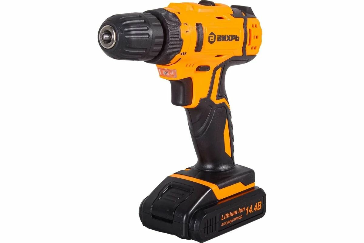 Дрель-шуруповерт вихрь ДА-14,4Л-2К