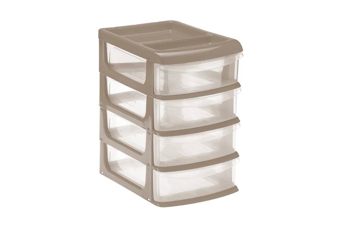 IDEA Универсальный бокс малый (4 секции) капучино М 2764 капучино
