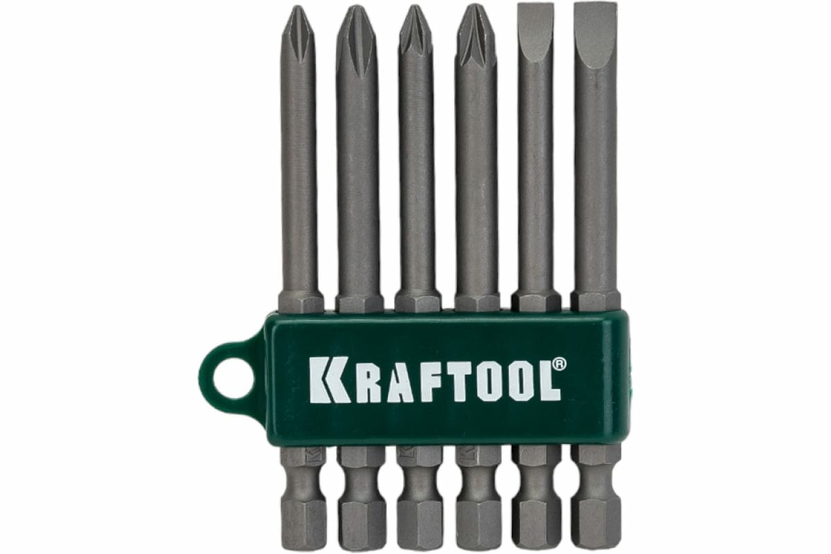 KRAFTOOL KraftMax, 6 шт, набор бит 26061-H6