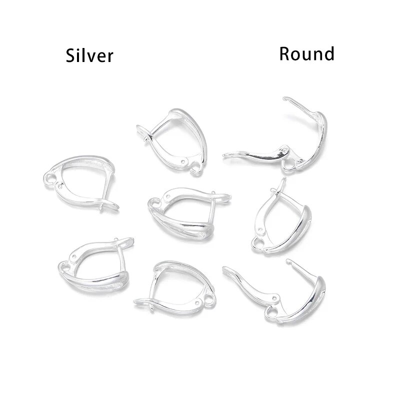6 шт./партия, U-образные французские застежки для сережек