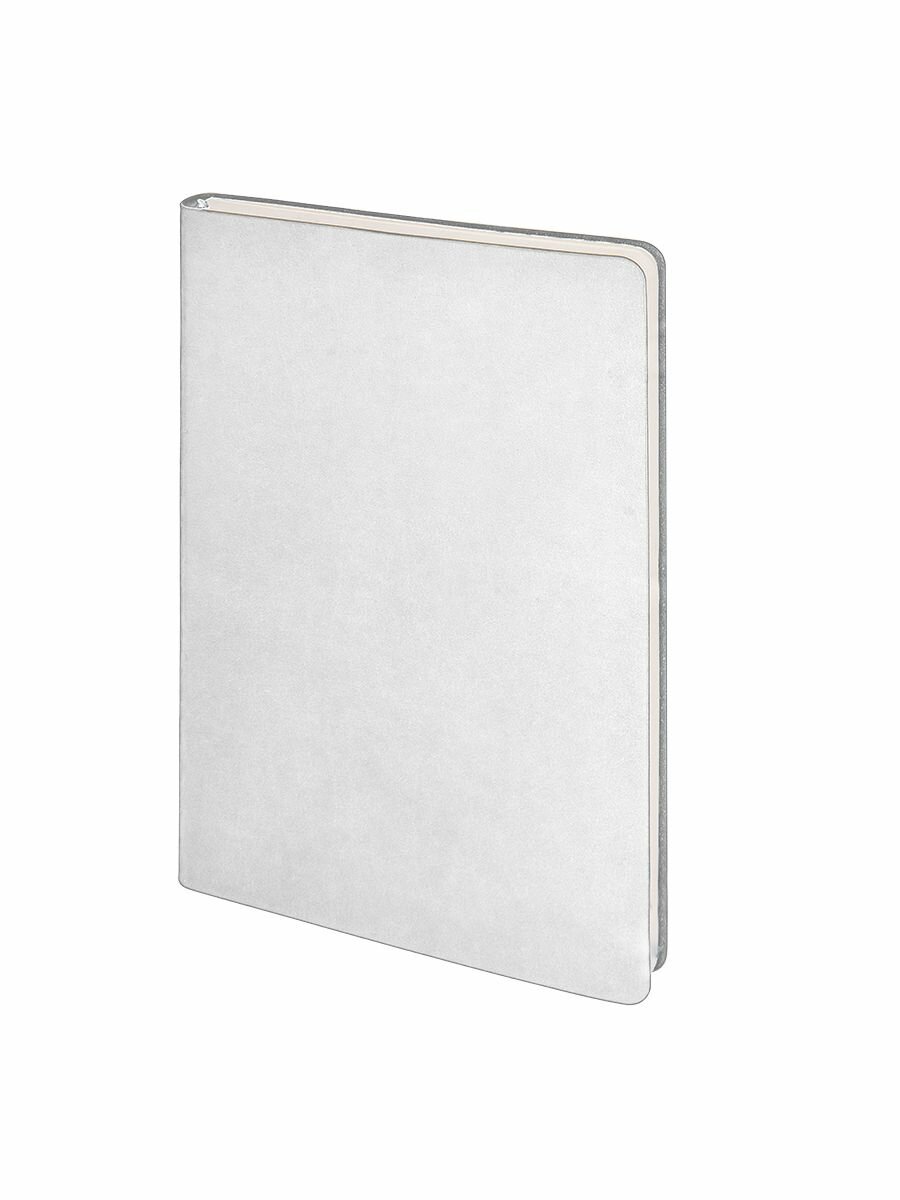 Бизнес-блокнот, записная книжка, тетрадь SMARTI, A5, белый, мягкая обложка, в клетку