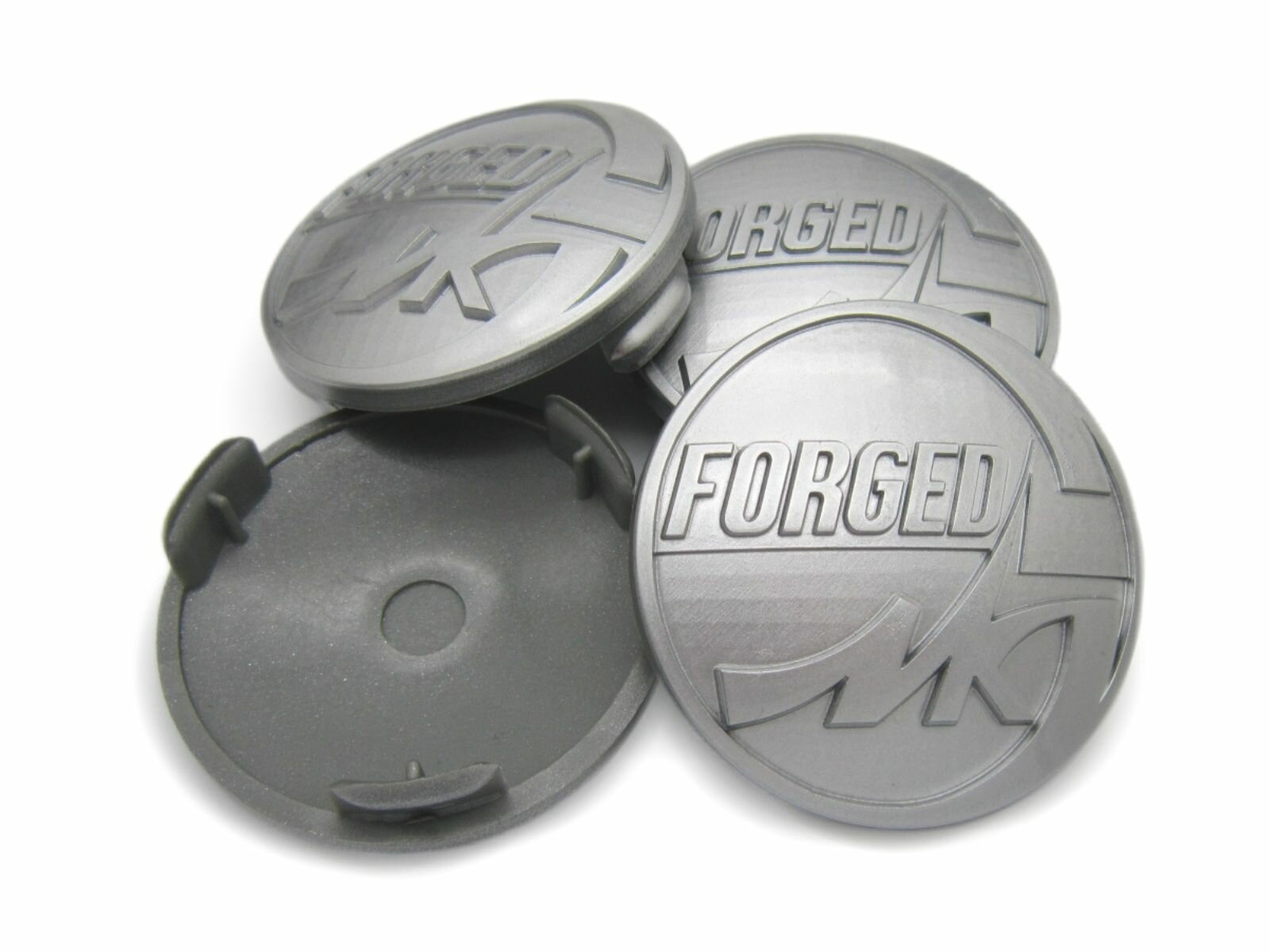 Колпачки, заглушки на литые диски FORGED 58/54/9 мм, комплект 4 шт.