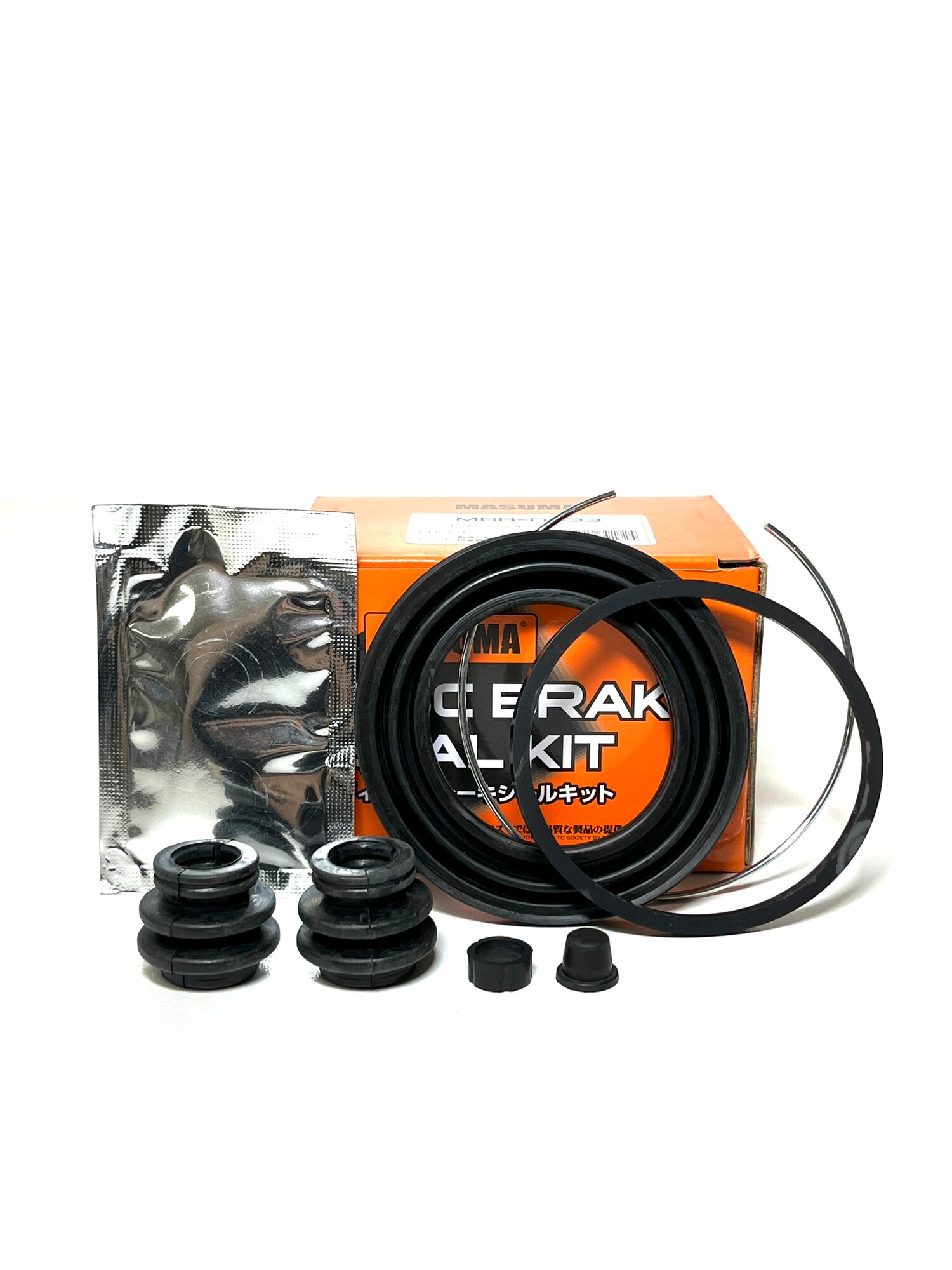 Ремкомплект переднего суппорта Toyota Corolla Auris E150 (Тойота Королла Аурис 2006+) пыльники MASUMA