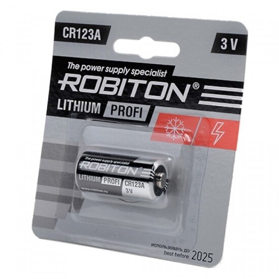 CR123A - Robiton Profi R-CR123A-BL1 13263