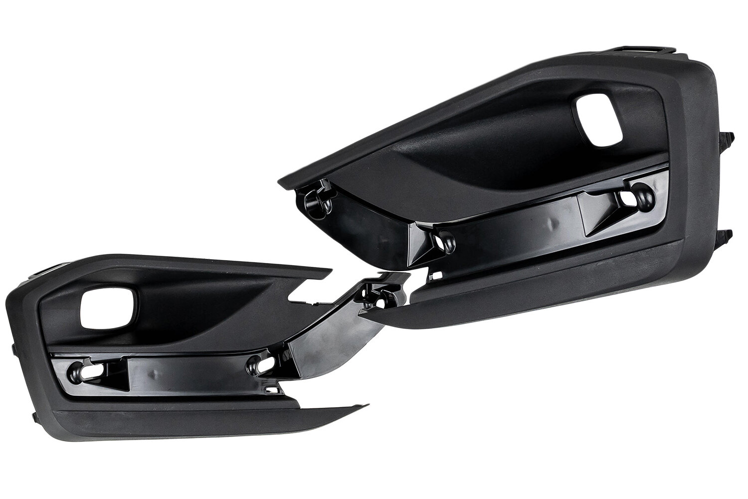 Комплект облицовок рамок противотуманных фар на Лада Веста NG