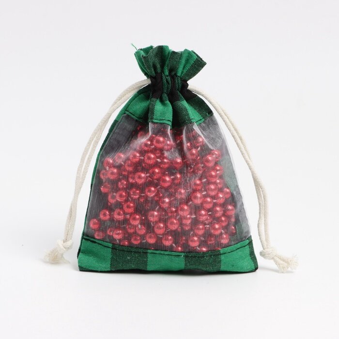 Льняной мешочек для хранения украшений, подарков, трав, 10×14 см, набор из 5 штук