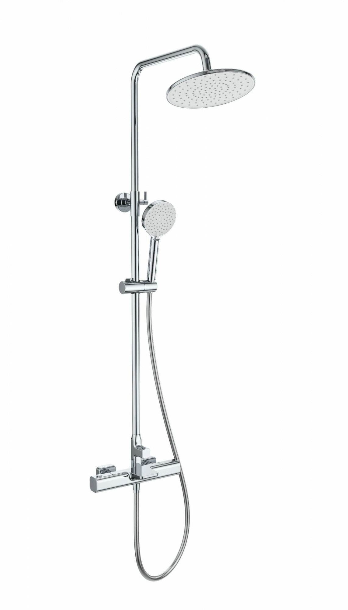 Душевая система с термостатом Wonzon&Woghand WW-C3017-A-CR, Хром