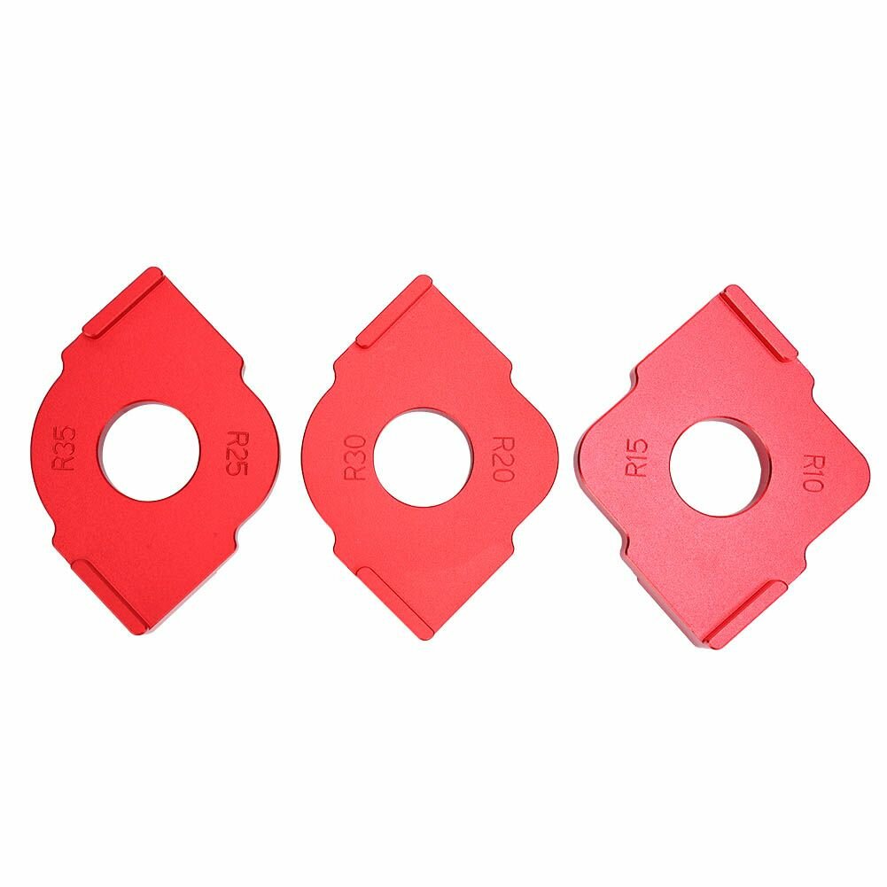 Инструменты для деревообработки Быстрое измерение Радиусный локатор полукруга - Набор из 12 предметов для прецизионного фрезера