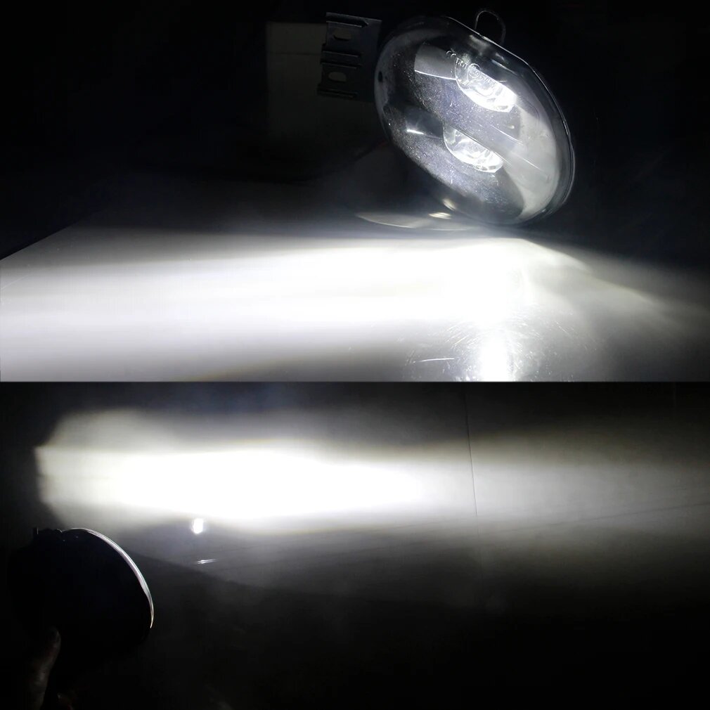 2 х 60 Вт 12000 лм противотуманные фары в сборе, передний бампер автомобиля, светодиодные противотуманные фары дальнего света для Dodge Ram 1500 2002 2003 2004 2005 2006 2007 2008 White