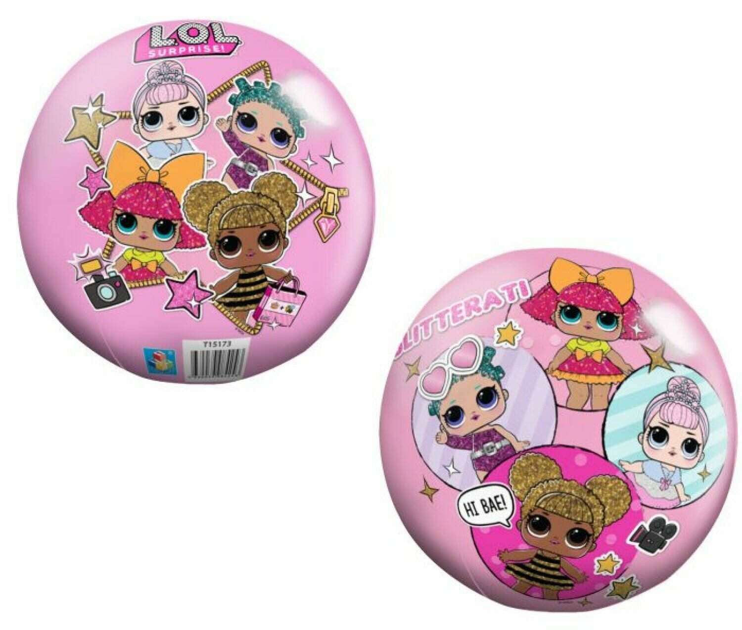 Мяч 1Toy LOL, 23 см (Т15173)