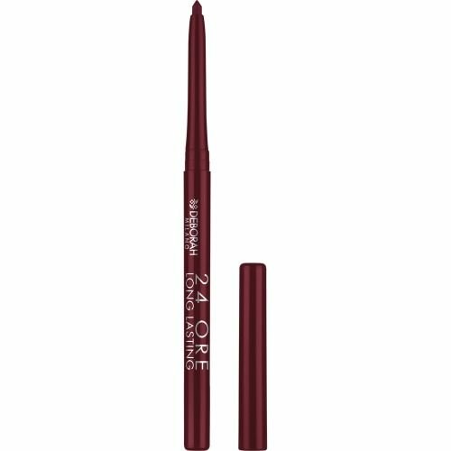 Карандаш для губ DEBORAH автоматический, 24 Ore Long Lasting Lip Pencil, тон 01 Темно-красный, 0,4 г (007317)