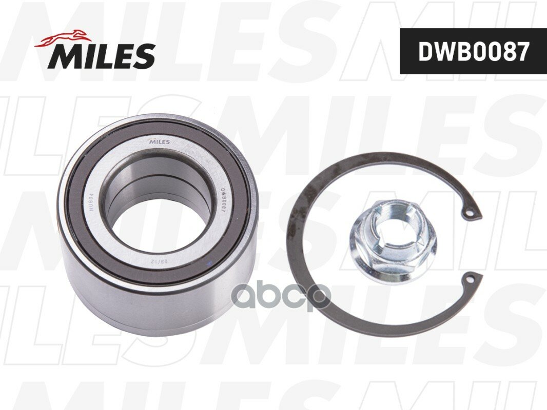 Подшипник ступицы передний RENAULT FLUENCE/MEGANE III/DUSTER 08- (SKF VKBA 6682) DWB0087 Miles арт. DWB0087