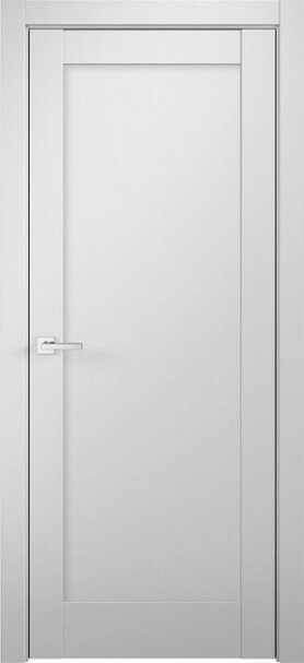 Межкомнатная Дверь Verda Аляска 10 Белая Глухая Плоская / Верда.